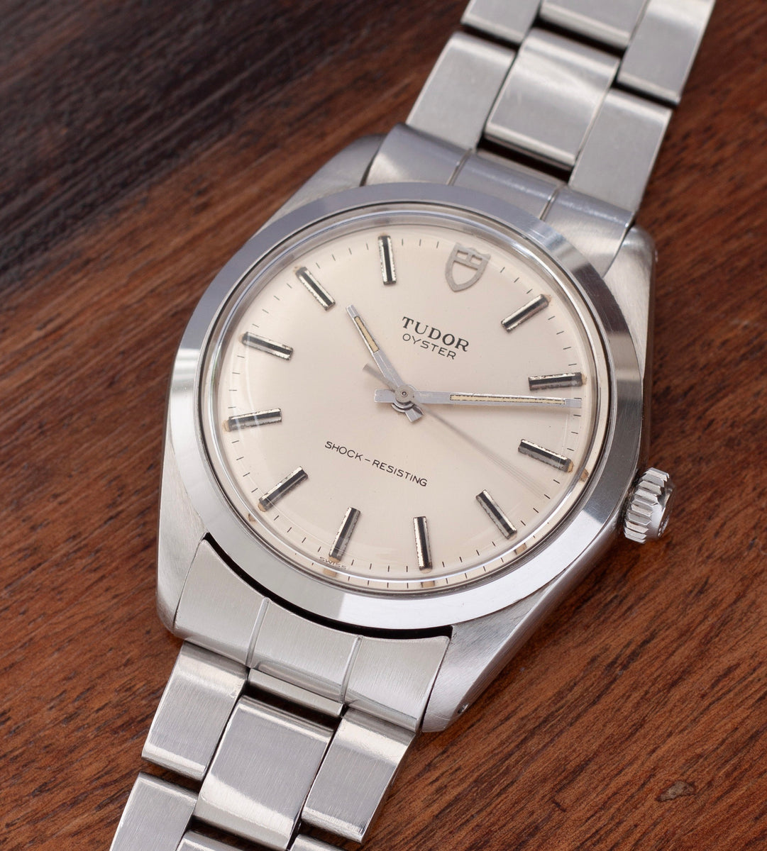 Tudor Oyster 9000/0 'Silver Dial / Rolex 7835 Bracelet' (1979) – 10 over 10