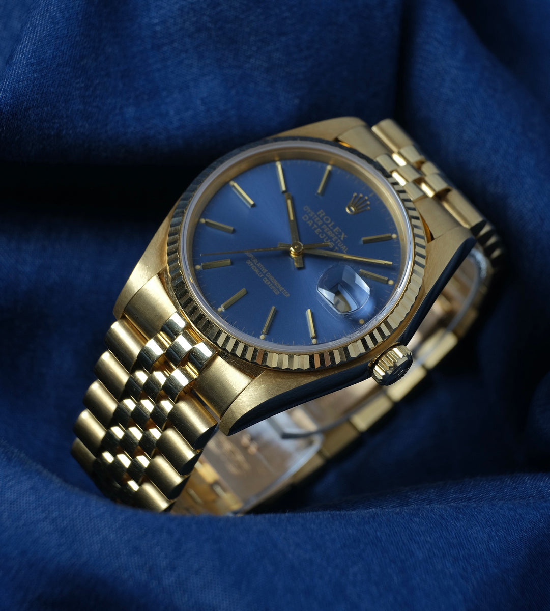 Rolex Datejust 16018 'Blue' 1981 – 10 over 10